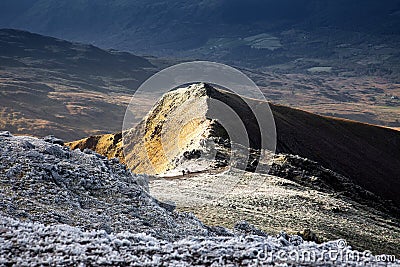 Views up the Watkins Path stock photo. Image of range - 19539026