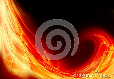 Wave Of Fire Stock Photo - Image: 11170520