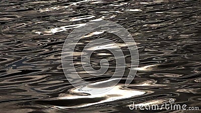 Waves on Pond Water Surface Stock Footage - Video of closeup, detail ...