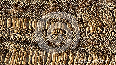 Waves Of Snake-colored Fabric. Stock Video - Video of fashion, ornament ...