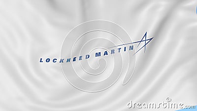 Editorial, Lockheed Martin Logo on Glass Building. Stock Footage ...