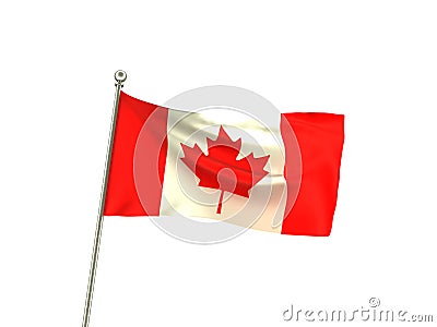 Wavy Canada Flag Royalty-Free Stock Photo | CartoonDealer.com #142346403