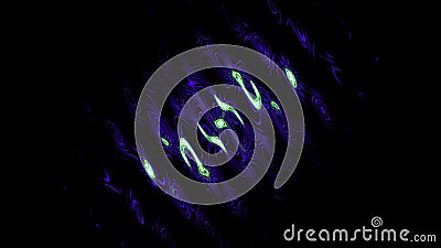 Wavy Flow Abstract Animation Pattern Effect Stock Video - Video of loop ...