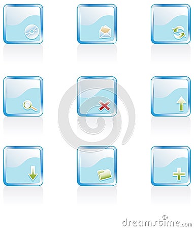 Web 2.0 icons, set stock vector. Illustration of graphics - 2914854