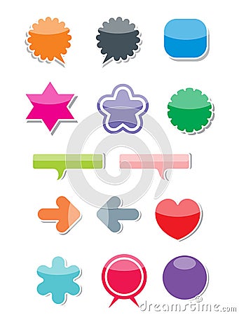 Web 2.0 icons, set stock vector. Illustration of graphics - 2914854