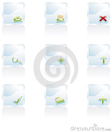 Web 2.0 icons, set stock vector. Illustration of graphics - 2914854