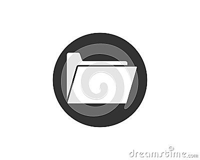 Copy Folder Icon -Vector Computer Download Folder Logo | CartoonDealer ...