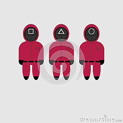 Characters From The Three Symbol. Cartoon Vector | CartoonDealer.com ...