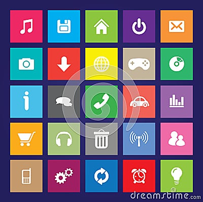 Web Color Icon Stock Photography - Image: 33753062