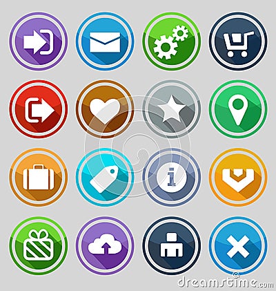 Computer buttons stock illustration. Illustration of shapes - 3943308