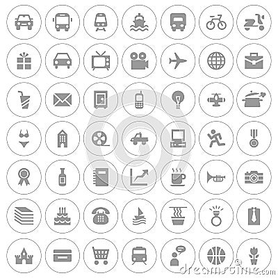 Set of SEO Company Service and Internet Marketing Stock Vector ...