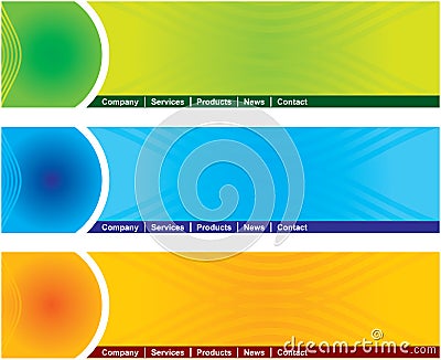 Web Page Header Stock Image - Image: 14446621