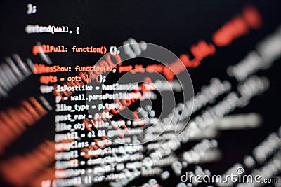 Web Programming Functions on Laptop on Laptop. it Business. Python Code Computer Screen. Mobile ...
