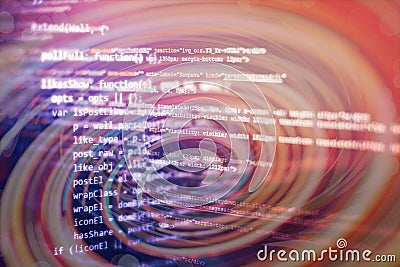 Web Programming Functions on Laptop on Laptop. it Business. Python Code Computer Screen. Mobile ...