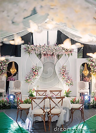 Wedding Backdrop Display Royalty-Free Stock Photo | CartoonDealer.com ...