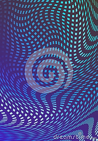 Weird Distorted Structure Blue Abstract Vertical Background Royalty ...