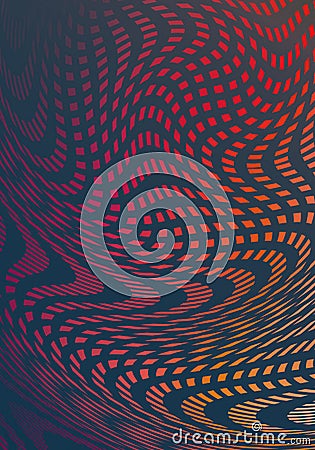 Weird Distorted Structure Red Abstract Vertical Background Stock Photo ...