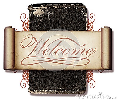 Welcome Collage Royalty Free Stock Photo - Image: 10169935