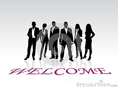 Welcome Vector Stock Image - Image: 15758881