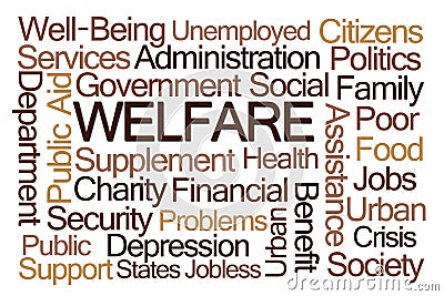 Welfare Word Cloud Stock Image | CartoonDealer.com #61347943