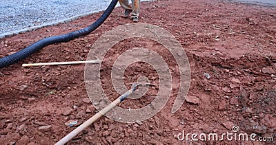 A Well Designed Drainage System Installation of the Drainage Pipe ...