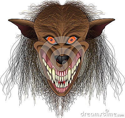 Werewolf_face Royalty Free Stock Photo - Image: 2953975
