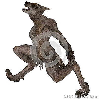Werewolf Howling Stock Photography - Image: 27052232