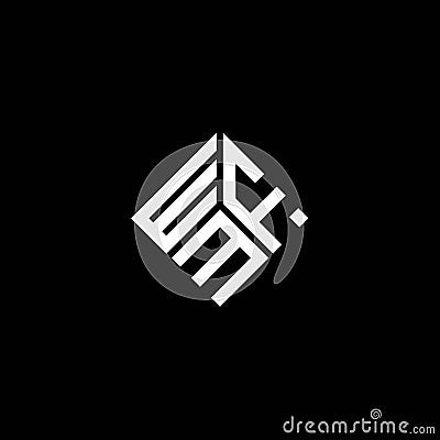 WFM Letter Logo Design On Black Background. WFM Creative Initials ...