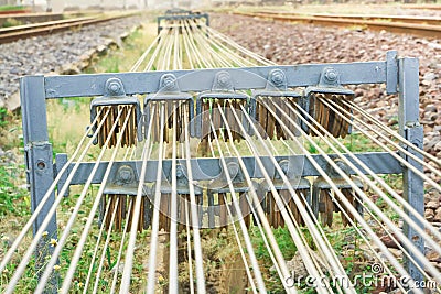 Wheels And Wire Rope, Shunt Equipments Royalty-Free Stock Photo ...