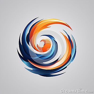 Whirlwind Power - Dynamic Logo Stock Photo | CartoonDealer.com #291657540