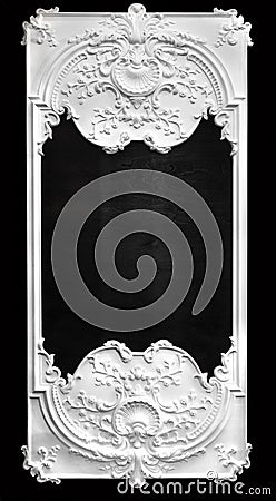 White Bas Relief Frame Stock Image | CartoonDealer.com #29972683