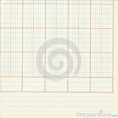 White Blue Ledger Or Graph Paper Numbers Royalty Free Stock Image ...