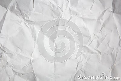 White Crumpled Paper List Texture Or Background. Royalty-Free Stock ...