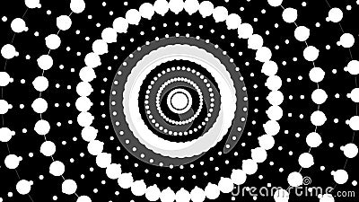 White Dots Pattern Motion Transition Stock Video - Video of modern ...