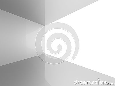 White Empty Room Comfortable Background Stock Image | CartoonDealer.com ...