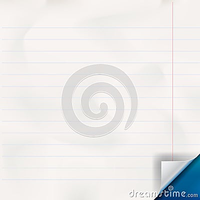 White Lined Paper Texture Vector Illustration | CartoonDealer.com #31483982