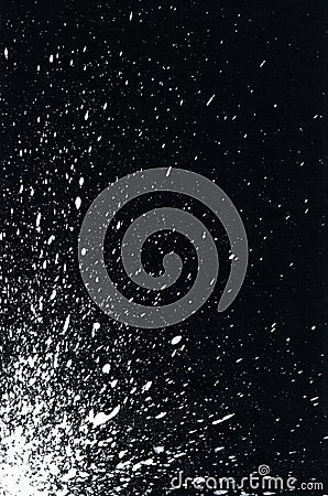 White Paint Splatter On Black Background Royalty-Free Stock Photo ...