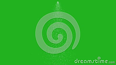 White Particles Extraction from a Point Green Screen Motion Graphics ...