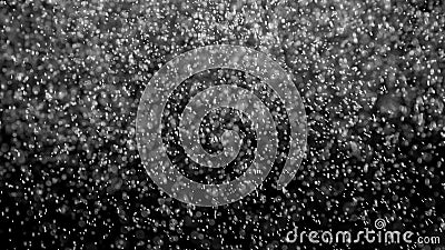 White Particles Swirling in a Glass of Water Stock Video - Video of ...