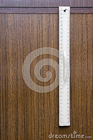 White Plastic Ruler Royalty-Free Stock Photography | CartoonDealer.com ...