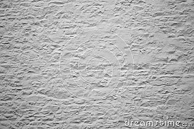 White Rendered Wall Stock Photo - Image: 51379987