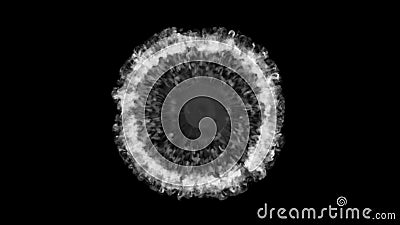 White smoke shockwave stock video. Video of drop, macro - 177602427