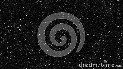 White Stars Twinkling Blinking Falling on Dark Sky 4K Seamless Loop ...