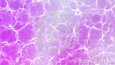 White Wave Caustic Pattern in Purple Background Animation Stock Video ...
