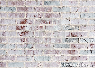 Whitewashed Brick Wall Stock Photo - Image: 70018790