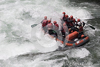 Extreme Whitewater Rafting editorial photography. Image of zealand ...