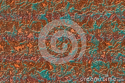 Wide Copper Patina Pattern Royalty-Free Stock Image | CartoonDealer.com ...