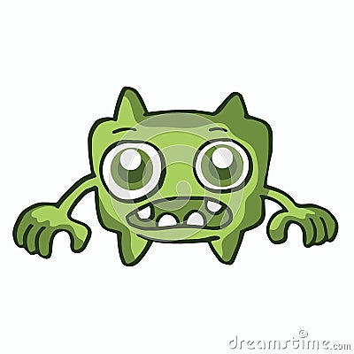 Wide Monster Collection Cartoon For Kids | CartoonDealer.com #79893883