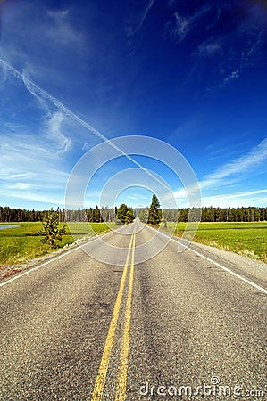 Wide Open Road Stock Photography - Image: 12452452