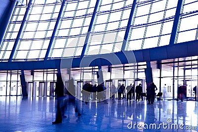 Wide Violet Hall Stock Photography | CartoonDealer.com #9071408